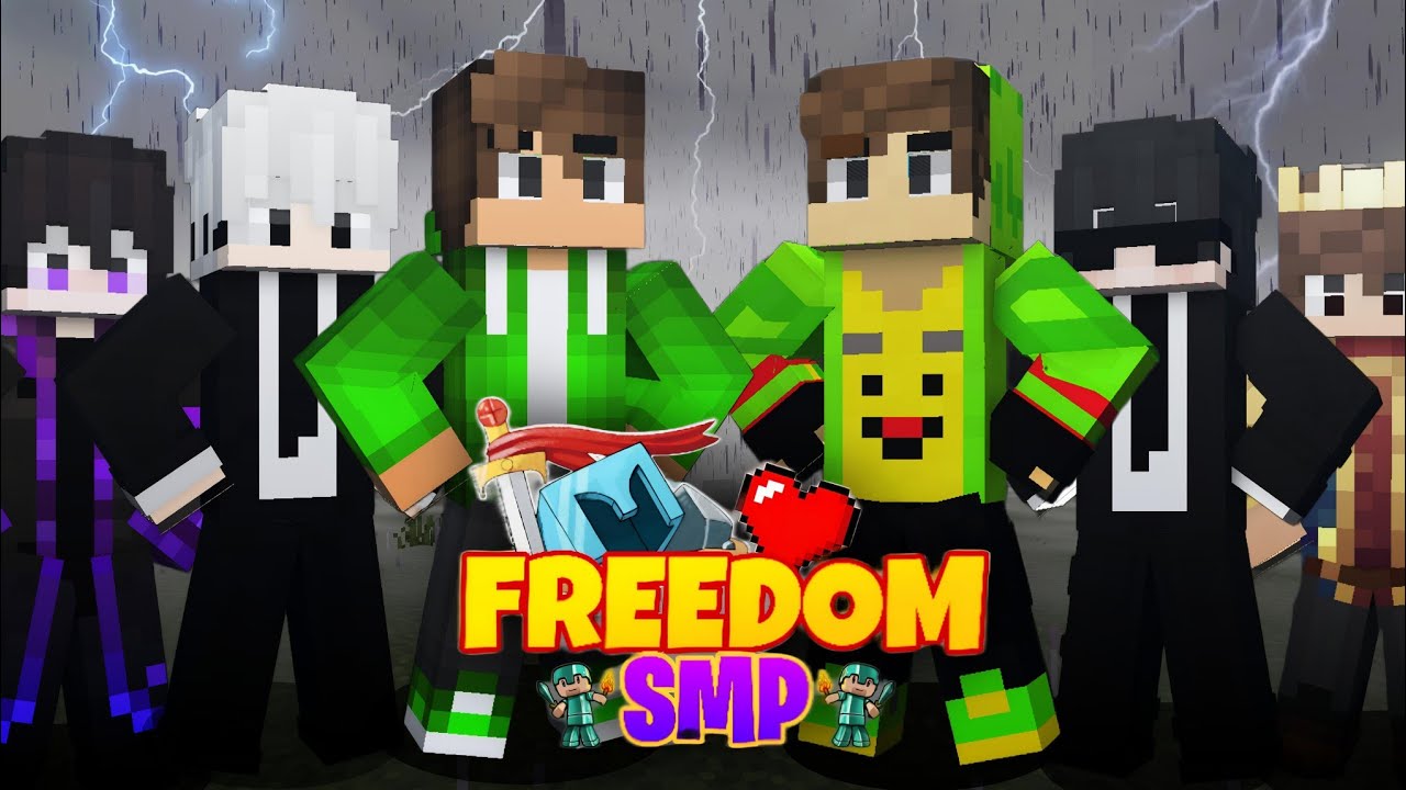 FREEDOM SMP S2 Official Trailer 🔥| Minecraft Pe Youtubers Smp - YouTube
