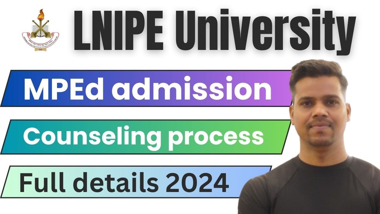 MPEd admission//counseling process 2024//step by step//full details ...