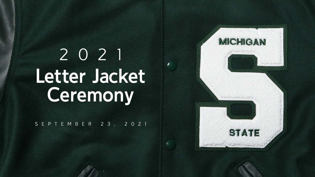 2021 Michigan State Athletics Letter Jacket Ceremony - YouTube