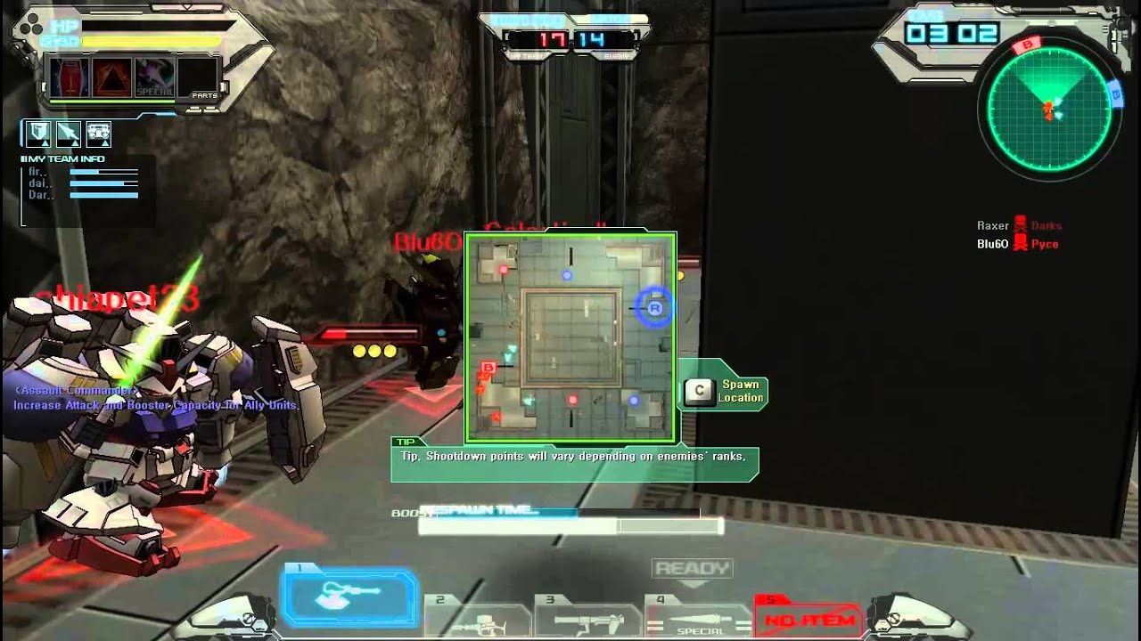 SD Gundam Capsule Fighters Online Zaku II FZ Bazooka - YouTube