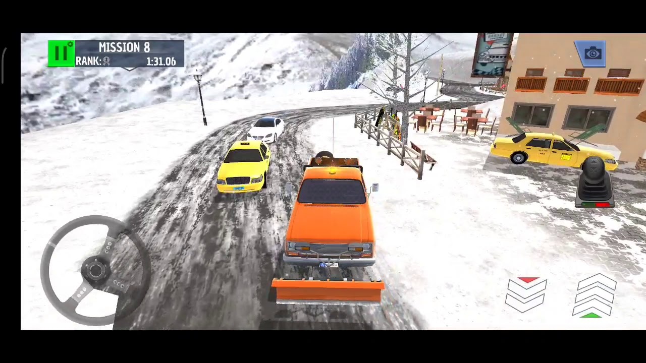 DODGE ( Snow Driver : Winter Ski Park ) Android Gameplay Car Games ...