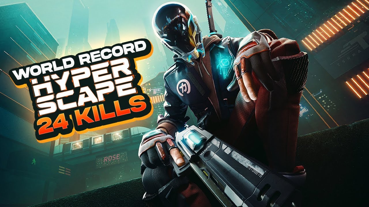 🏆 WORLD RECORD 24 KILLS 💀 SOLO MODE HYPER SCAPE - YouTube
