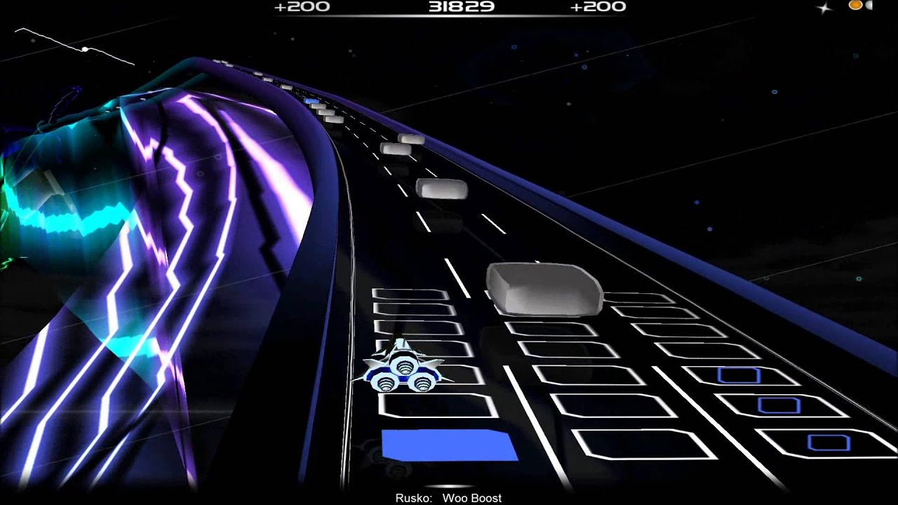 Audiosurf: Rusko - Woo Boost - YouTube