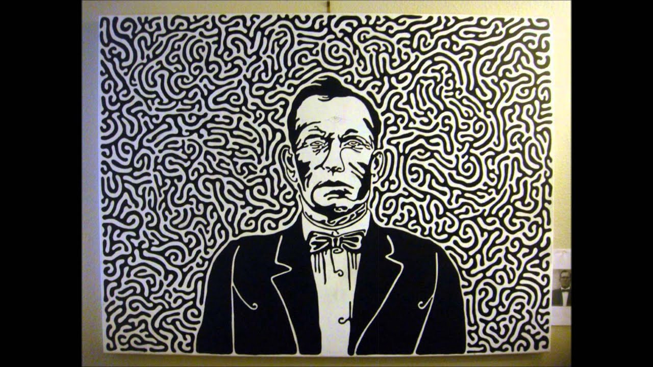 "Third Eye and Bow Tie" - Maze Portrait Painting - YouTube