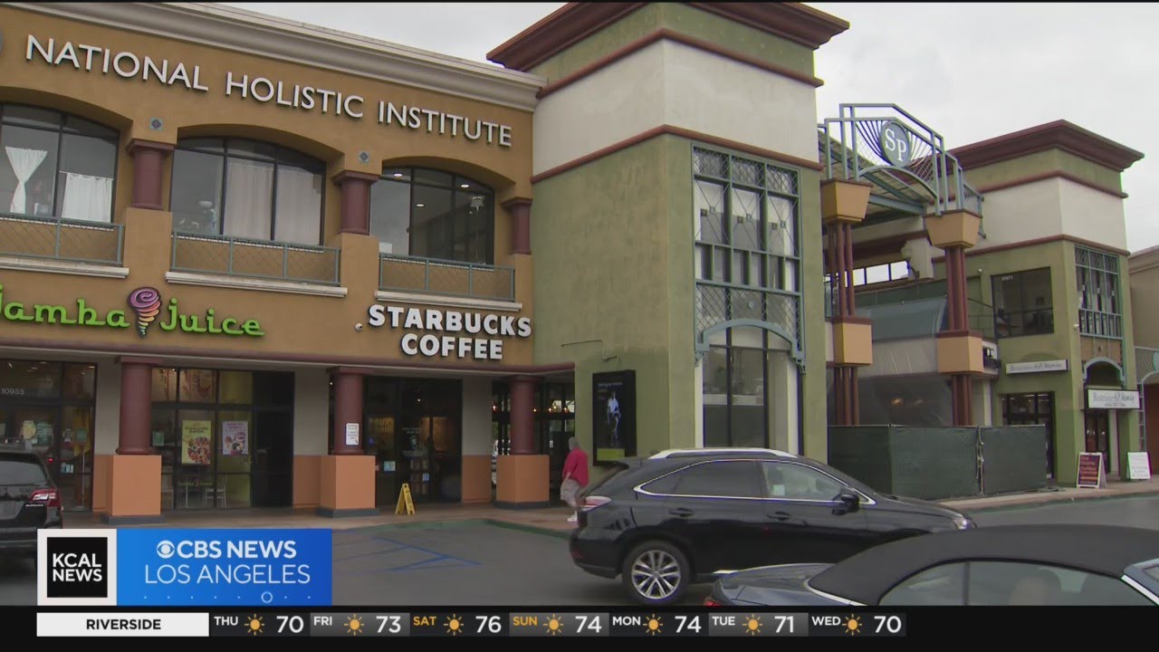 Studio City Starbucks gets rid of seating amid safety concerns - YouTube