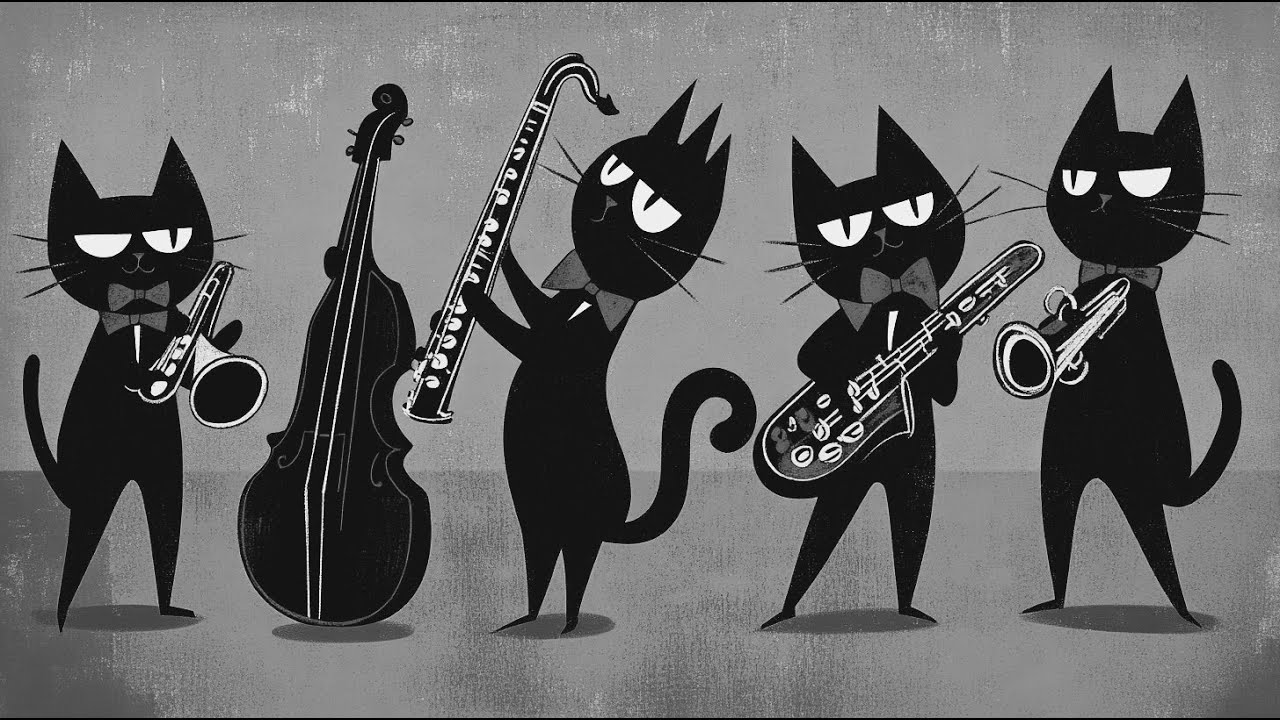 Too Cool to Care: Jazz Cats Owning the Night Bar Scene - YouTube