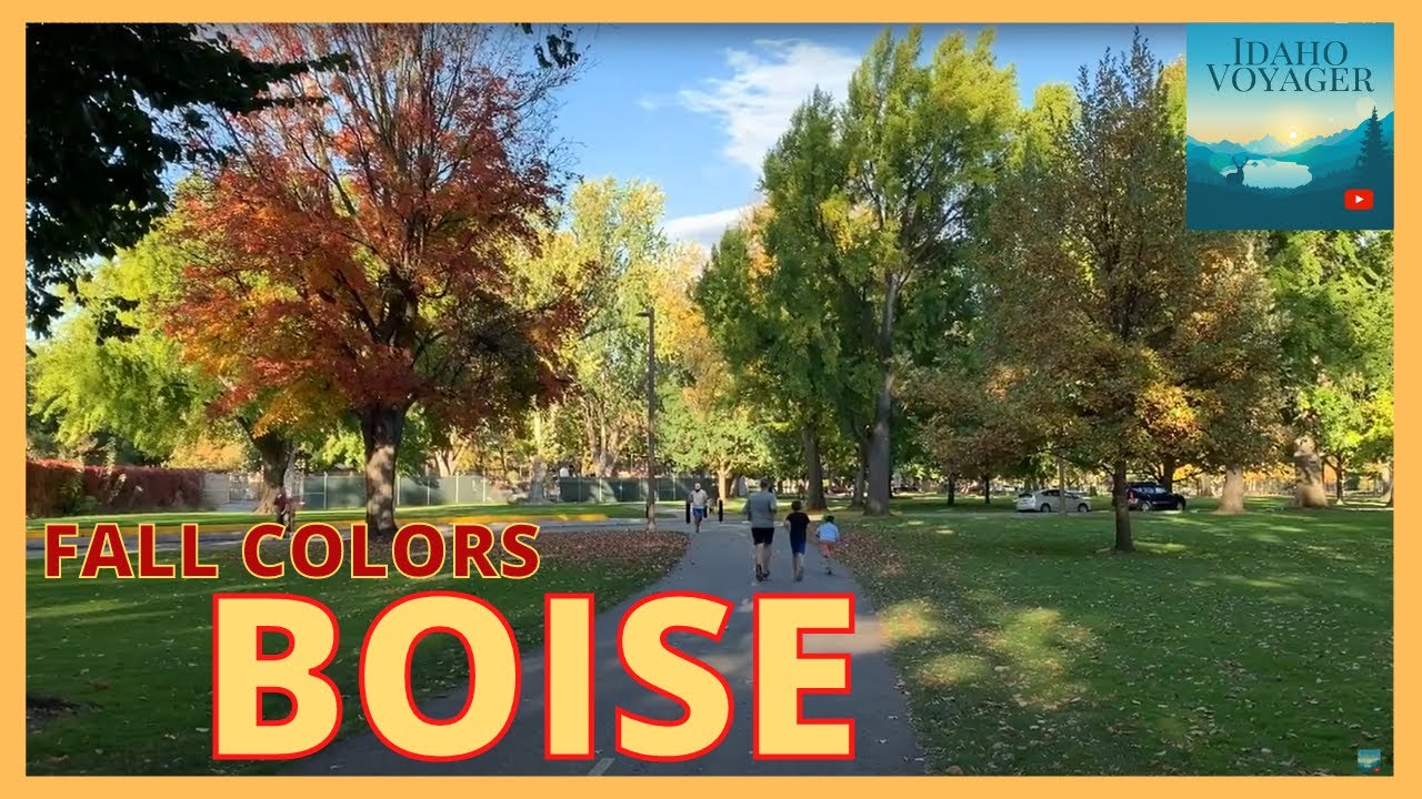 Boise, Idaho | A downtown tour of fall colors - YouTube