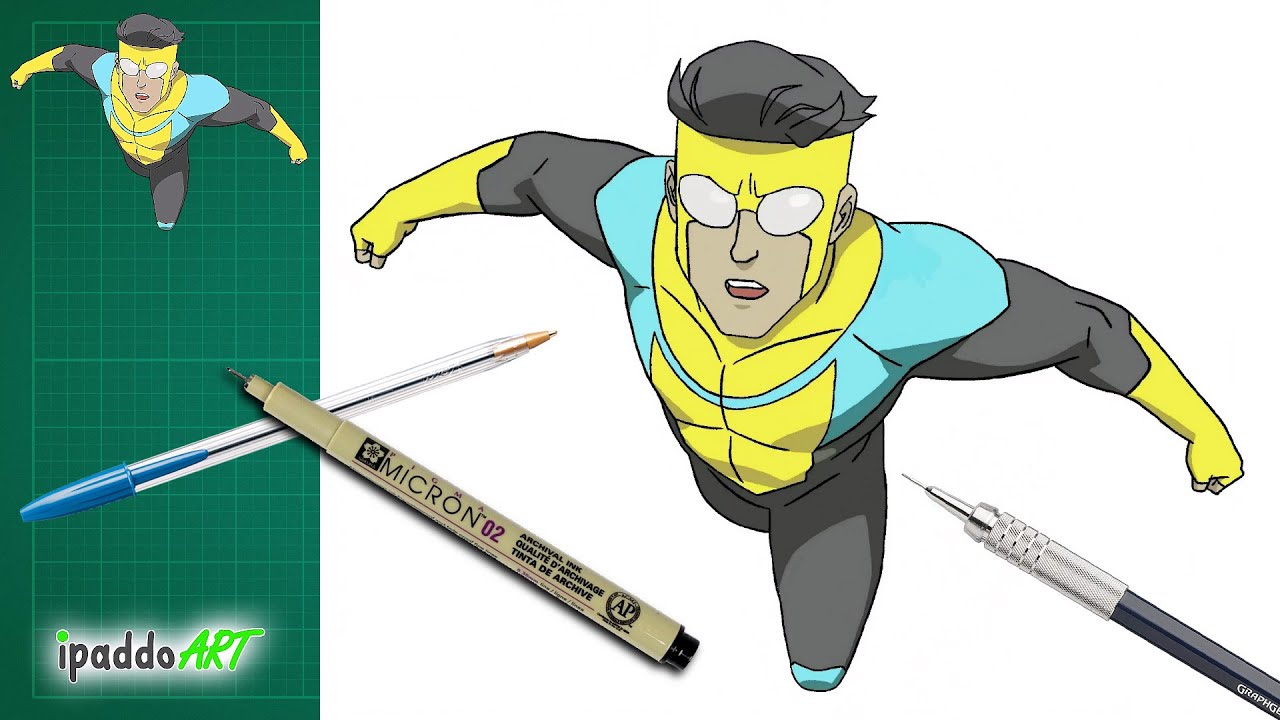 Drawing Invincible - YouTube