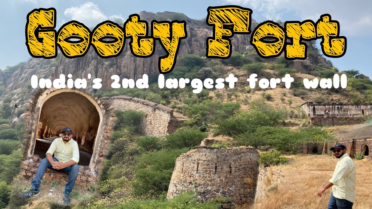 The Great Gooty Fort | India's Second Largest Fort Wall - YouTube