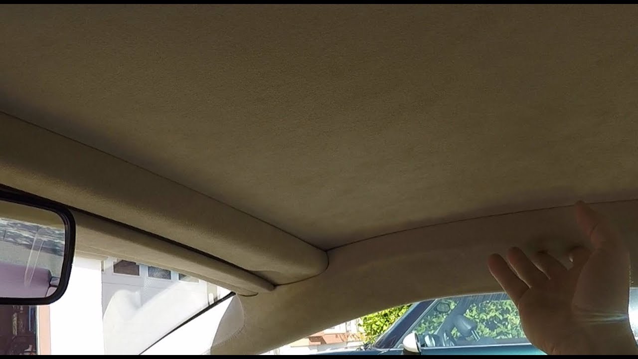 The Finished Result Fixing a Sagging Headliner in an Aston Martin DB9 ...