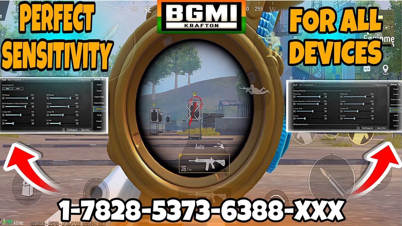 BEST SENSITIVITY FOR BGMI WITH GYRO & NON GYRO CODE🔥BGMI NEW UPDATE ...