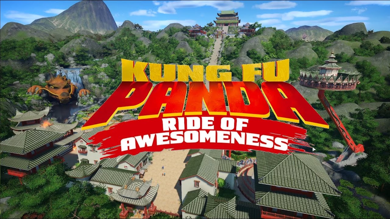 Kung Fu Panda - Ride of Awesomeness / Planet Coaster - YouTube