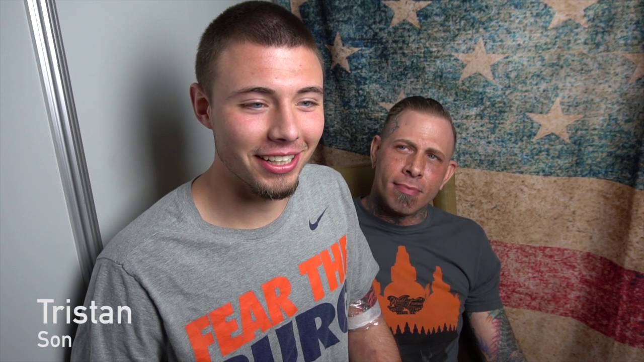 A Touching Tattoo Reunion with Jason Ackerman and His Son - YouTube