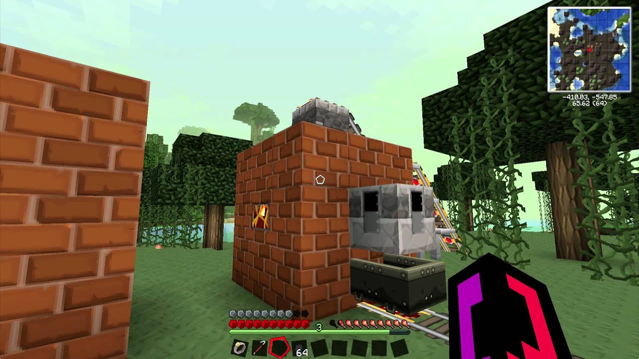 Tutorials: Railcraft - Beginnings - Coke ovens - YouTube