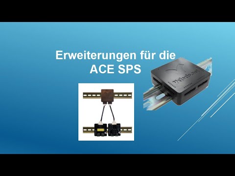 ACE SPS, Hardware Module, Erweiterungen mit Steckern - YouTube