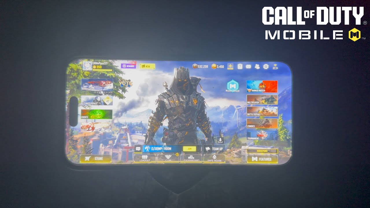 I played COD MOBILE with my new device 🤯 - iPhone 15 Pro Max - YouTube
