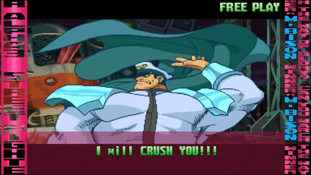 Street Fighter Alpha 3 - M.Bison - YouTube