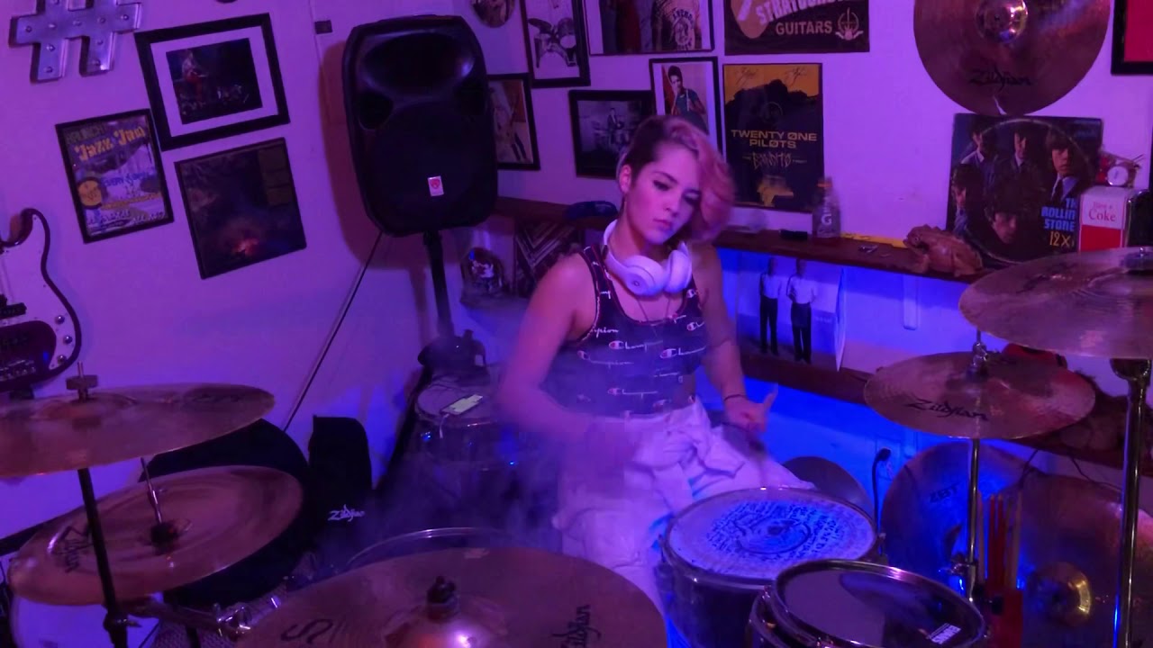 Violet Port 🌹ROSES🌹CHAINSMOKERS DRUM COVER - YouTube