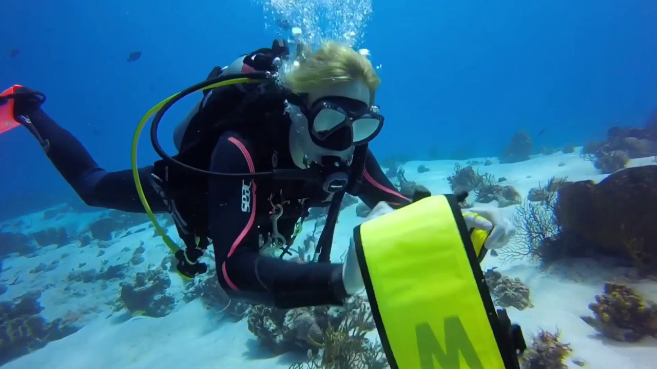 Divemaster in Training practicing how to deploy the DSMB - YouTube
