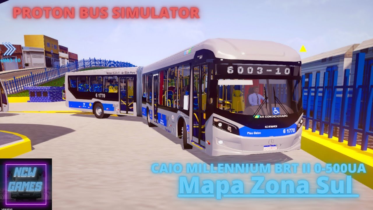 MAPA ZONA SUL | CAIO MILLENNIUM BRT II 0-500UA | 6003 TERMINAL GRAJAÚ ...