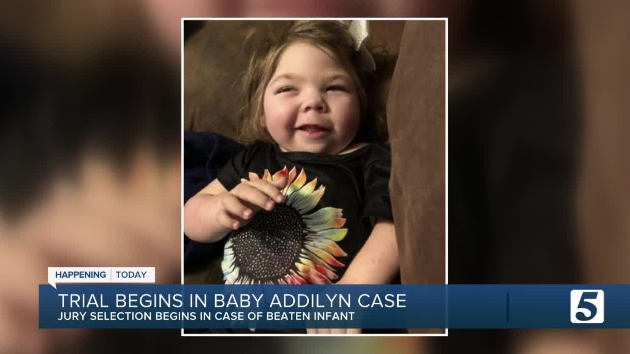 Baby Addilyn case: Father charged in daughter's beating goes to trial ...