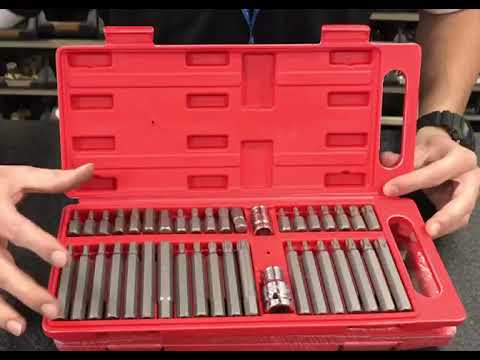 Jogo Ferramentas Bits Allen Torx Multidentado 40 Peças  Marca Vip