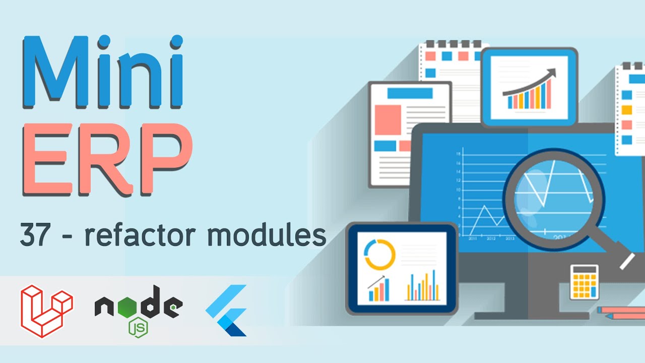 refactor modules - mini erp system - YouTube