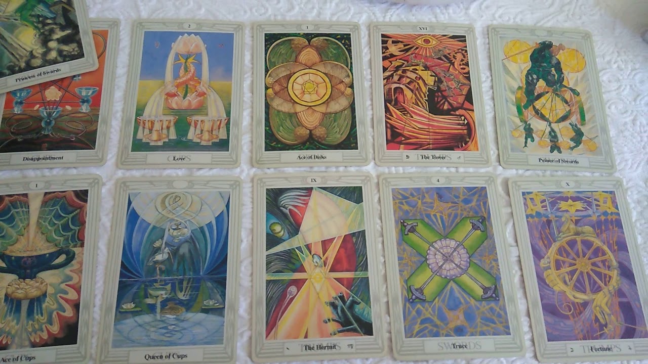 How to Set Up for a Tarot or Oracle Reading Divination Magick - YouTube