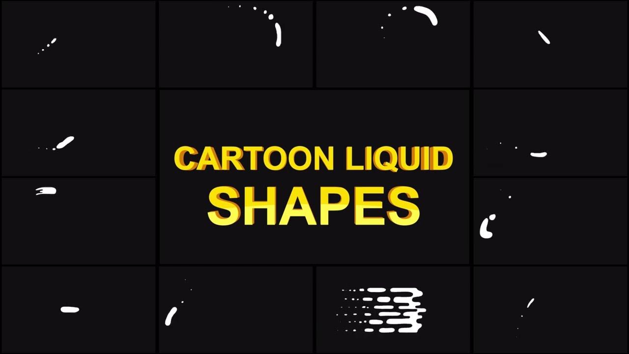 Cartoon Liquid Shapes Unity Preview - YouTube
