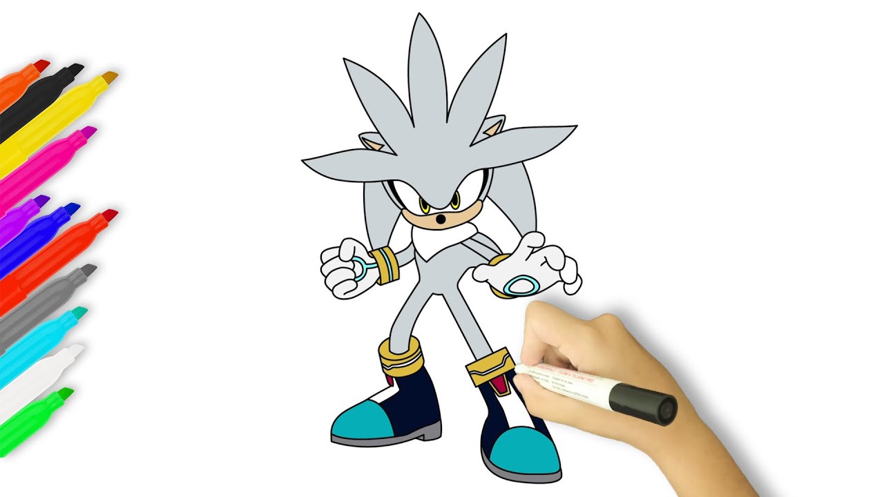 How To Draw Silver The Werehog