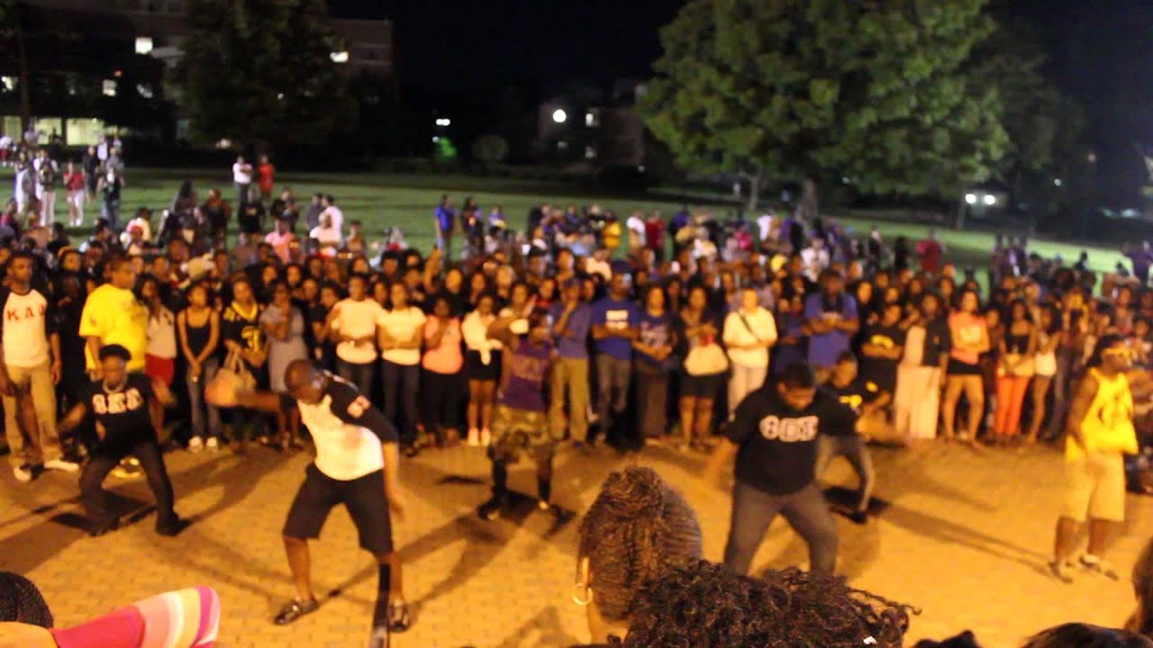 Bowie State University NPHC Unity Step & Stroll Fall 2012 - YouTube