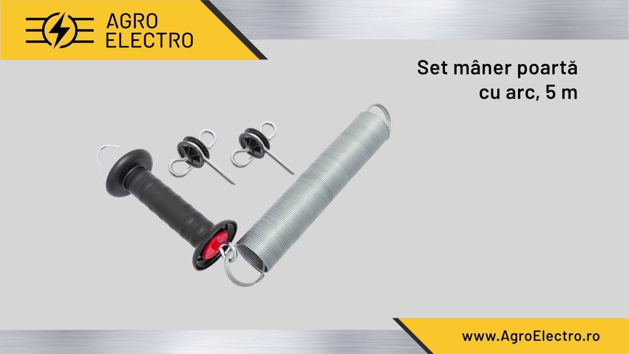 Set mâner poartă cu arc, 5 m - YouTube