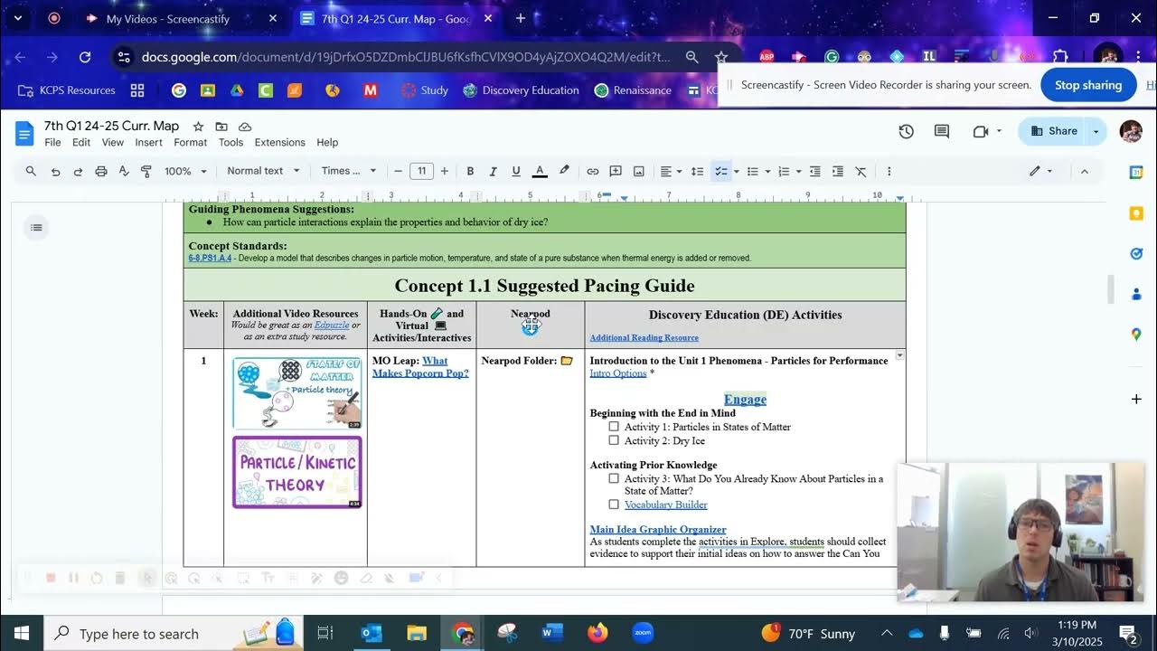 Using the Suggested Pacing Guide (7th Grade) - YouTube