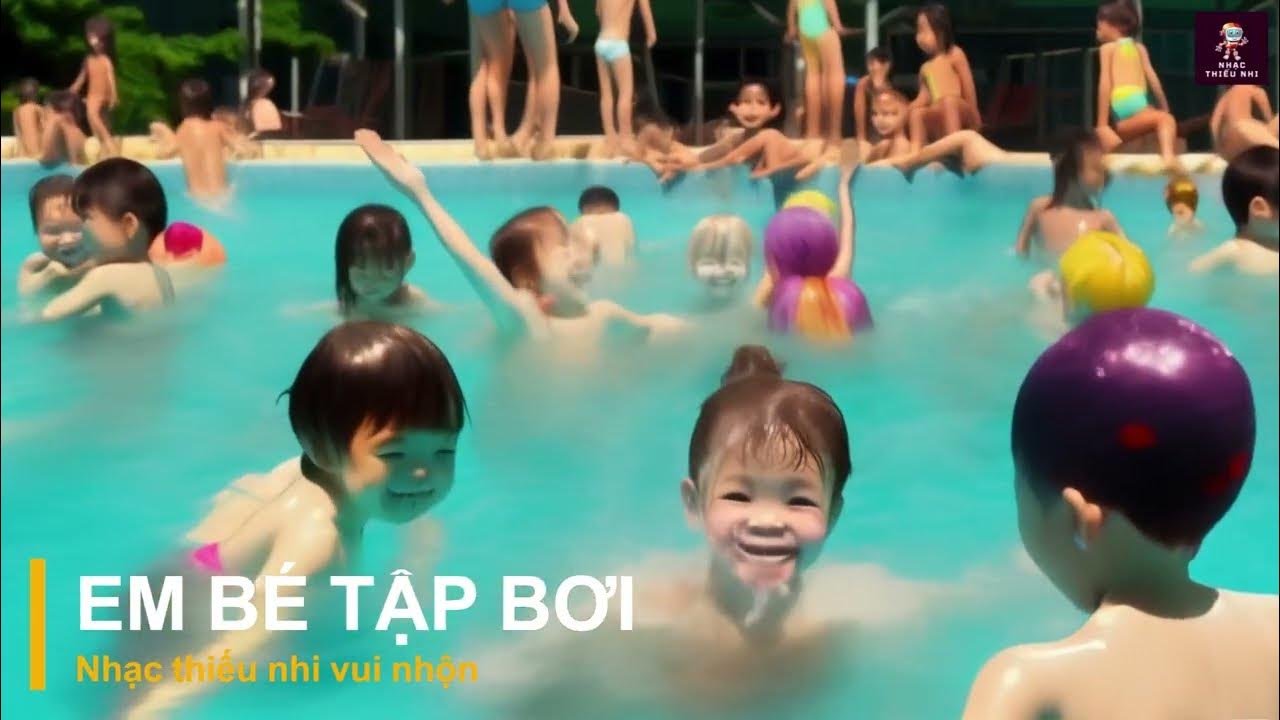 Em bé tập bơi - nhạc thiếu nhi vui nhộn 2024 | KMP Tv - YouTube