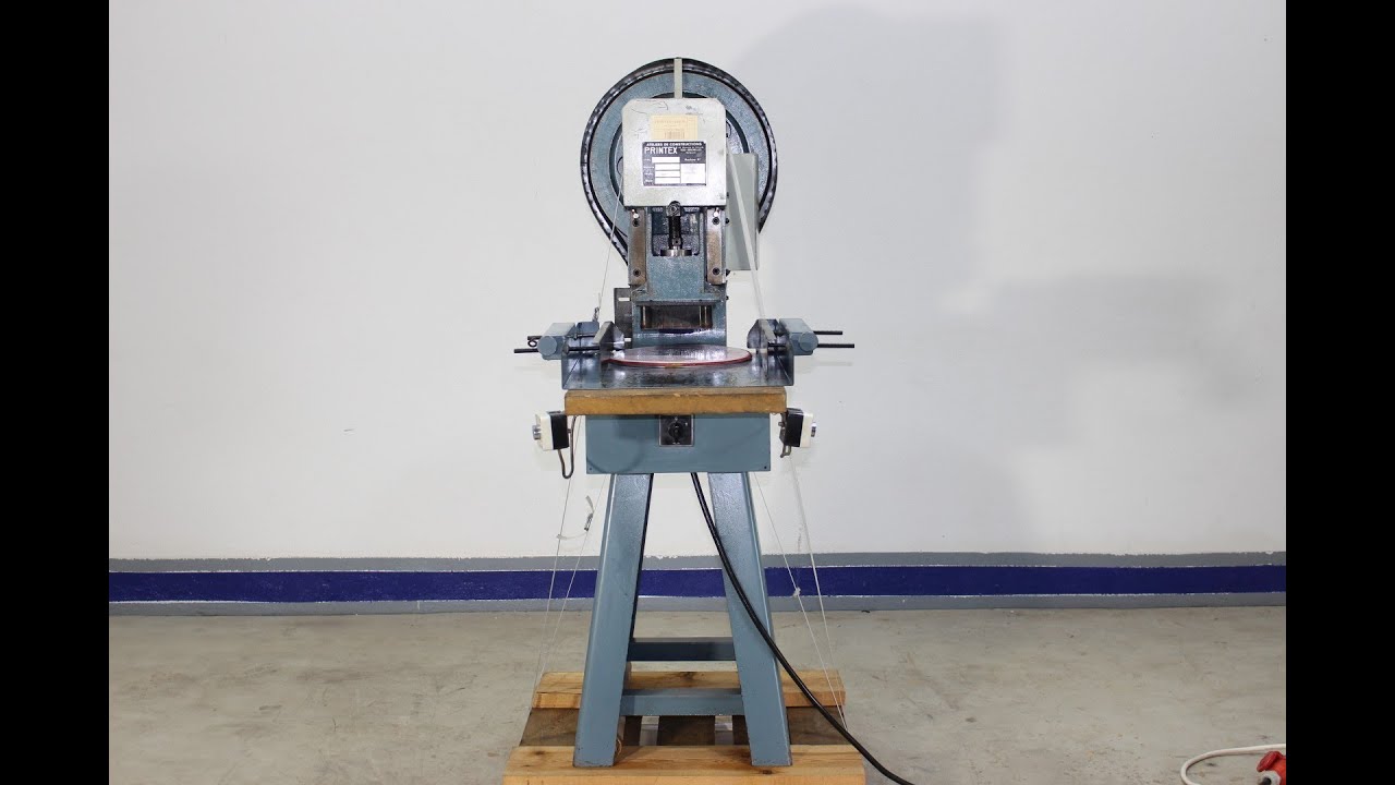 Universelle Stanzmaschine Punching machine PRINTEX 75261D1 (17059) by ...