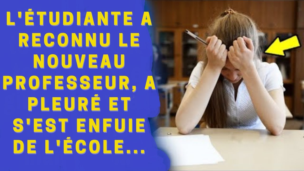 L'ÉTUDIANTE A RECONNU LE NOUVEAU PROFESSEUR. SA RÉACTION... - YouTube