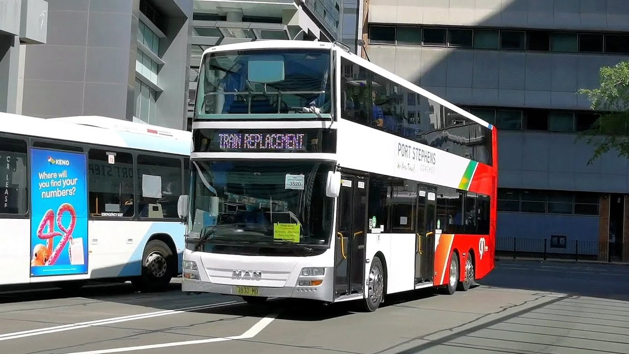 20211031 Port Stephens Coaches 7830 MO - MAN A95 Gemilang Eco Double ...