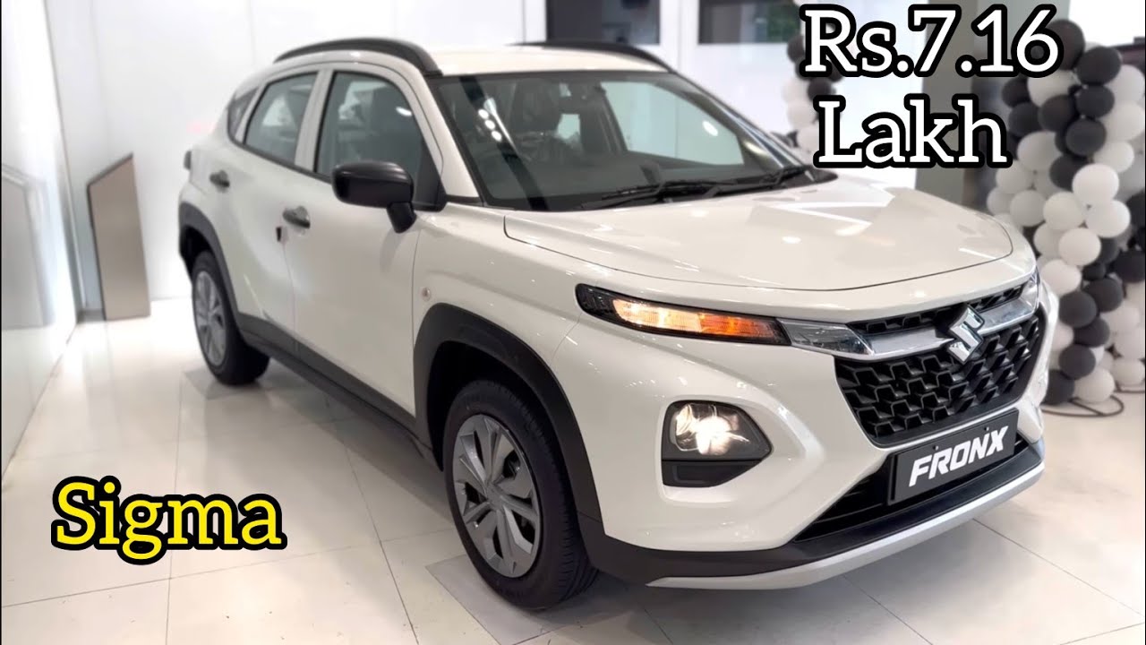 FRONX BASE MODEL | SIGMA ground reality 🤔 On-Road Price, Mileage ...