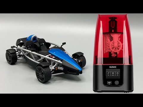 Fully 3D printing & Building a Ariel Atom Model kit - YouTube