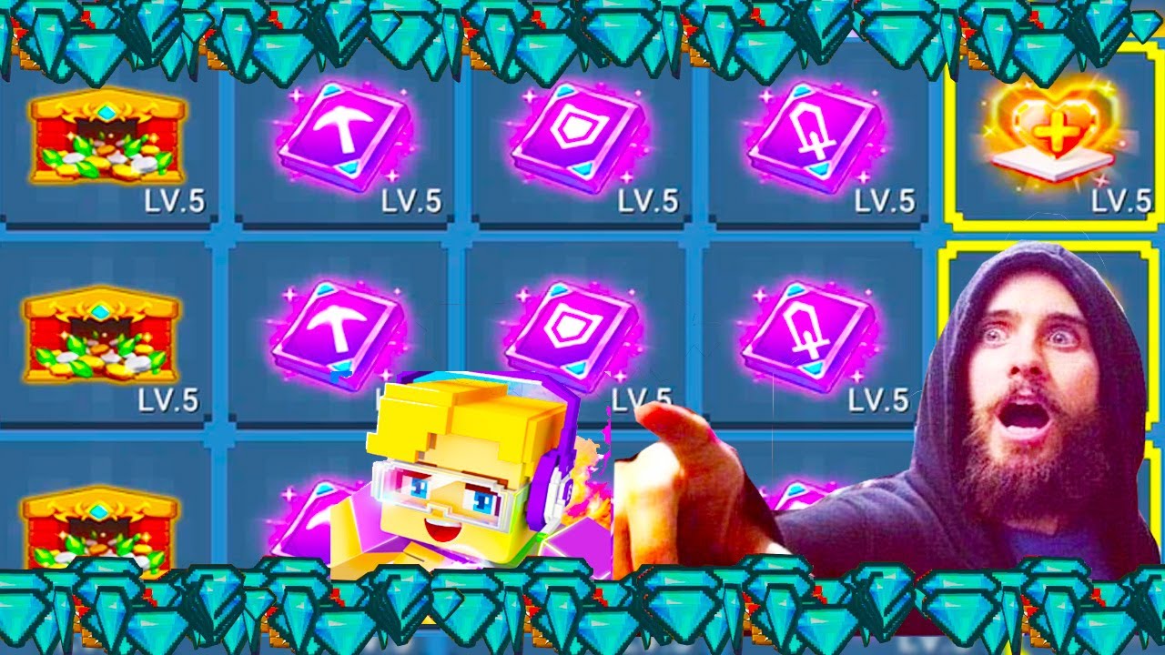 Blockman Go - MAX UPGRADE GENERATOR Resources in Bed Wars - YouTube