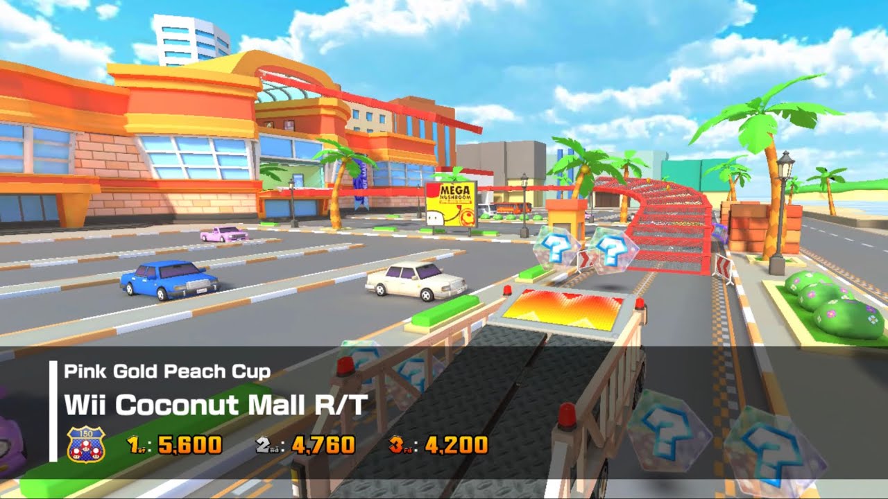 Wii Coconut Mall R / T - Mario Kart Tour - YouTube