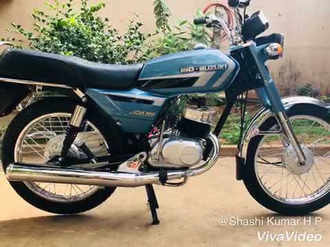 Ind-Suzuki AX100 (MADE IN JAPAN🇯🇵) completely restored in Bangalore by ...