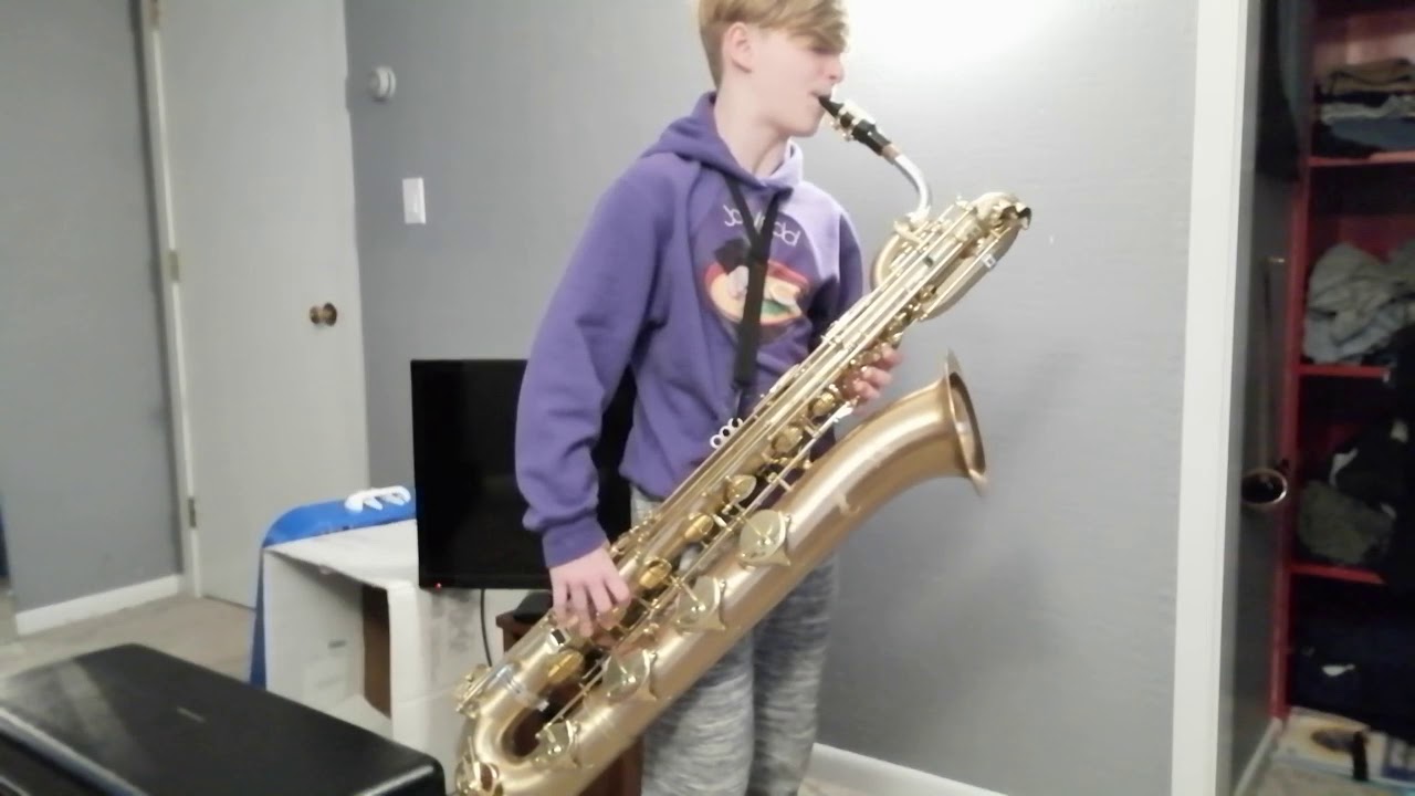 "Tequila" on Bari sax - YouTube