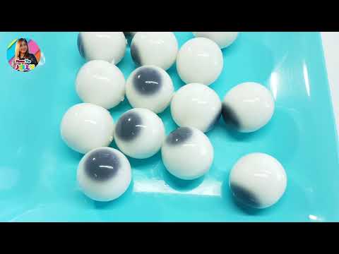 How to make Halloween jelly I eyeball Jelly I How To Jelly