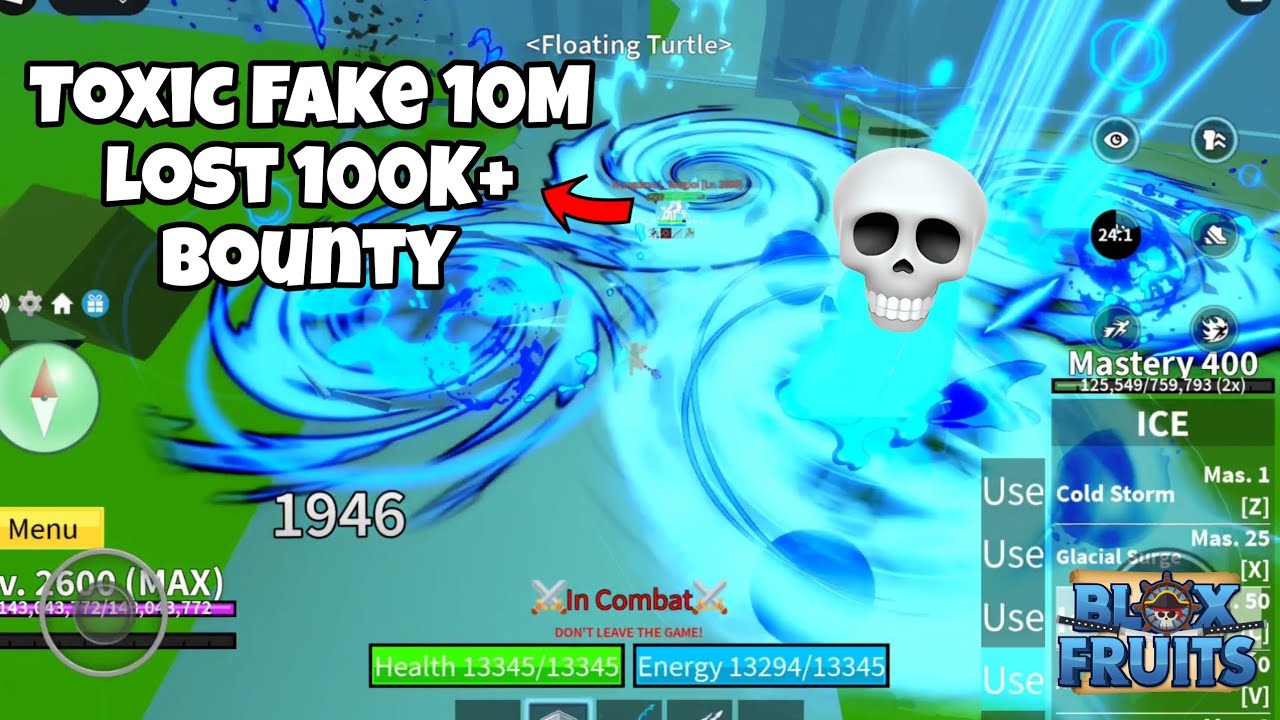 When a Fake 10M Bounty Gets Humbled in PvP! | Blox Fruit - YouTube