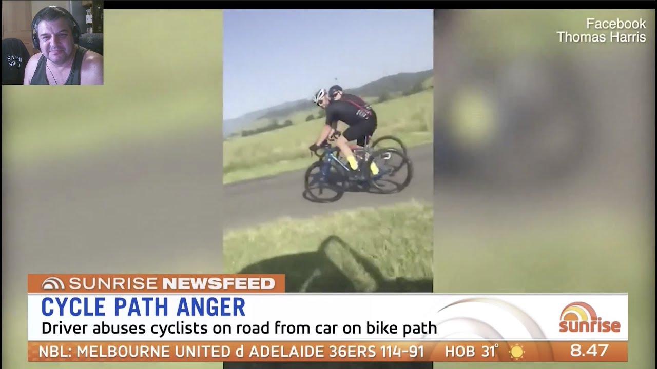 Australian Driver Gets Angry at Cyclists For Not Using Bike Path - YouTube
