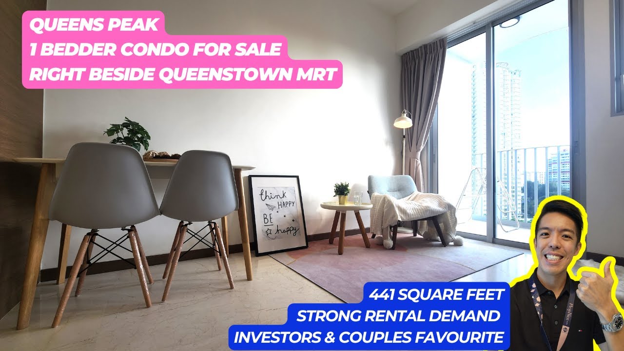 Queens Peak | 1 Bed 1Bath Condo | Queenstown MRT - YouTube