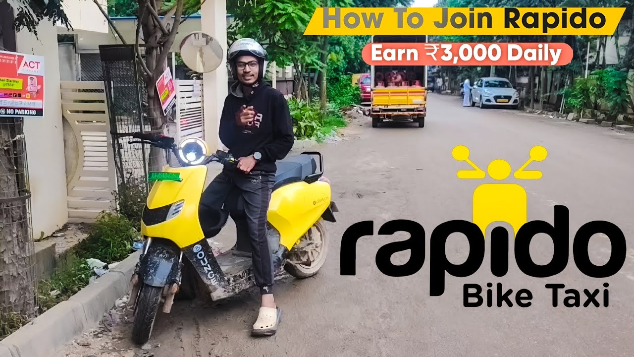 How to Join Rapido Bike Taxi in 2025 | Rapido Partner App Registration ...