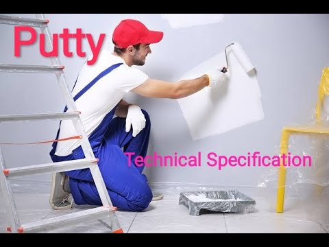 Use of putty and technical specifications - YouTube