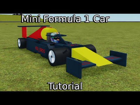 F-1 Car Tutorial (Mini) | Plane Crazy - YouTube